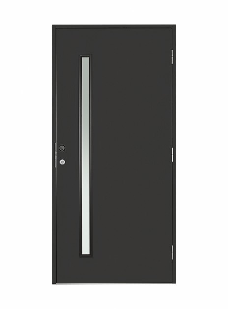 YTTERDØR BERGSJØ DEMPET SORT - SOMMERKAMPANJE NÅ KR.6.995,- | Vinduer ...