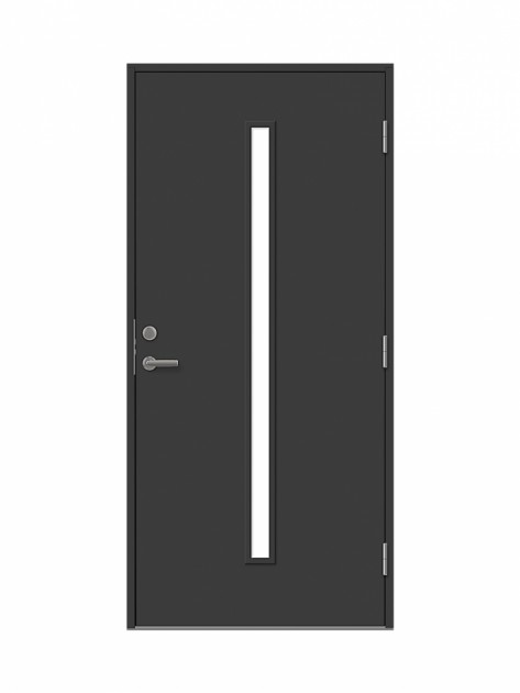 YTTERDØR LYSEFJORD DEMPET SORT | Vinduer og Dører – Stort Utvalg, Beste ...